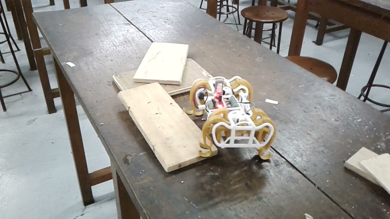 3d Printed Klann Linkage Walker - YouTube