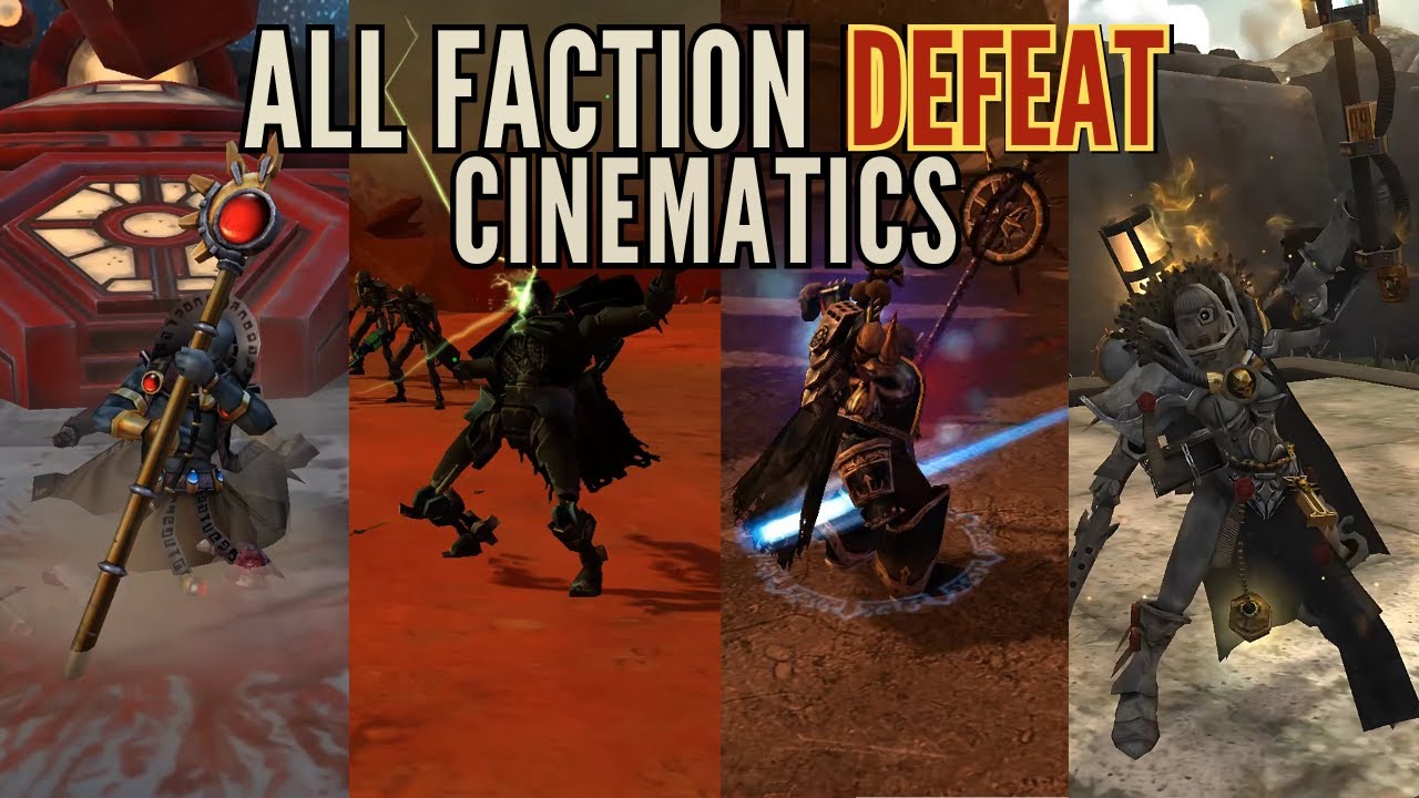 Dawn of War: Soulstorm – All Faction Stronghold Intros & Defeat ...