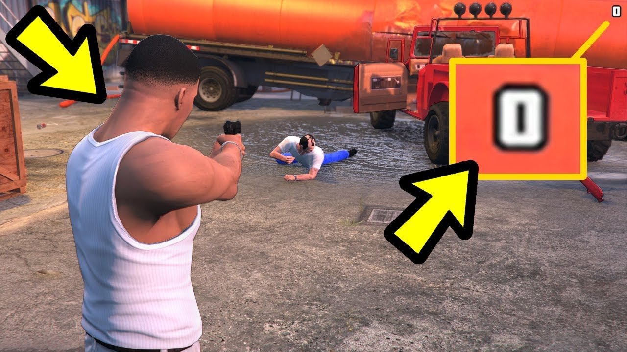 GTA 5 - What if you run out of Ammo taking out Trevor? - YouTube