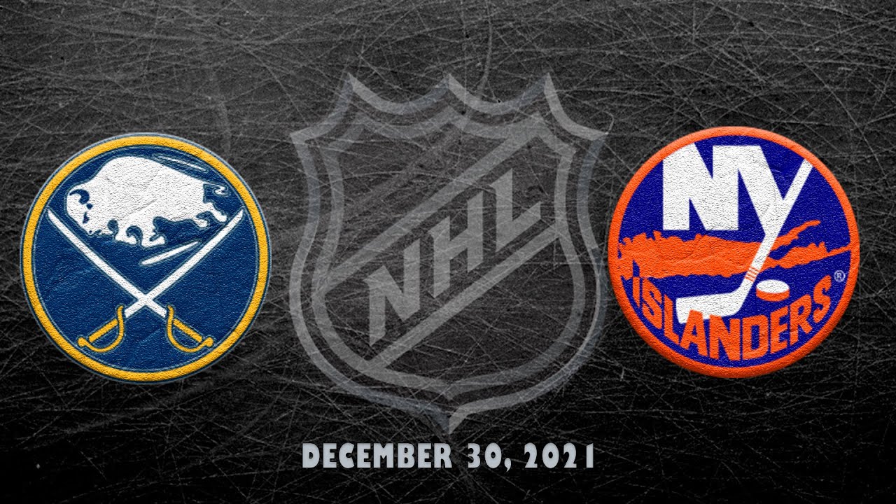 NHL Sabres vs Islanders | Dec.30, 2021 - YouTube