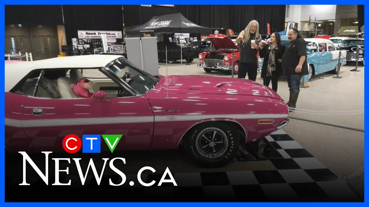 The Rust Bros. show off a rare car at World of Wheels - YouTube
