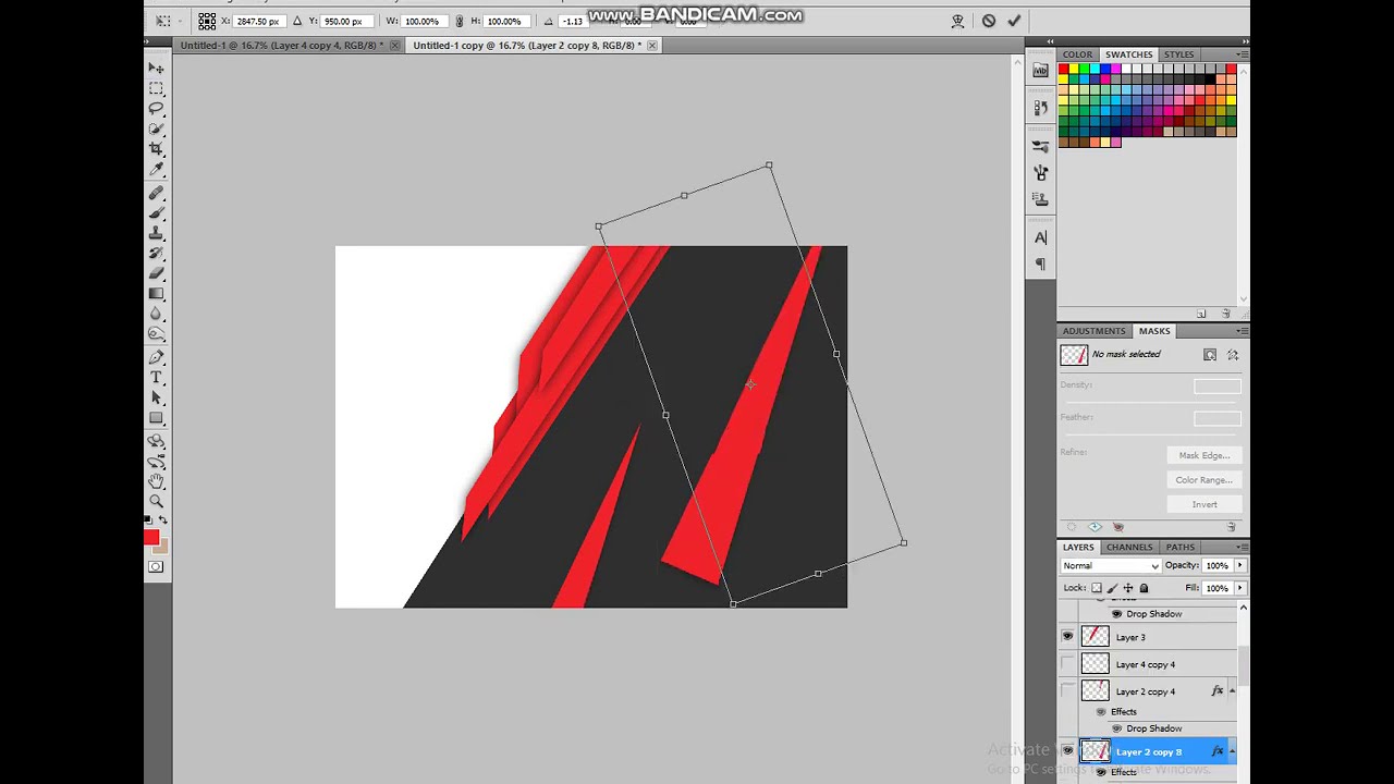 Photo Editing, Make abstract background on Photoshop - YouTube