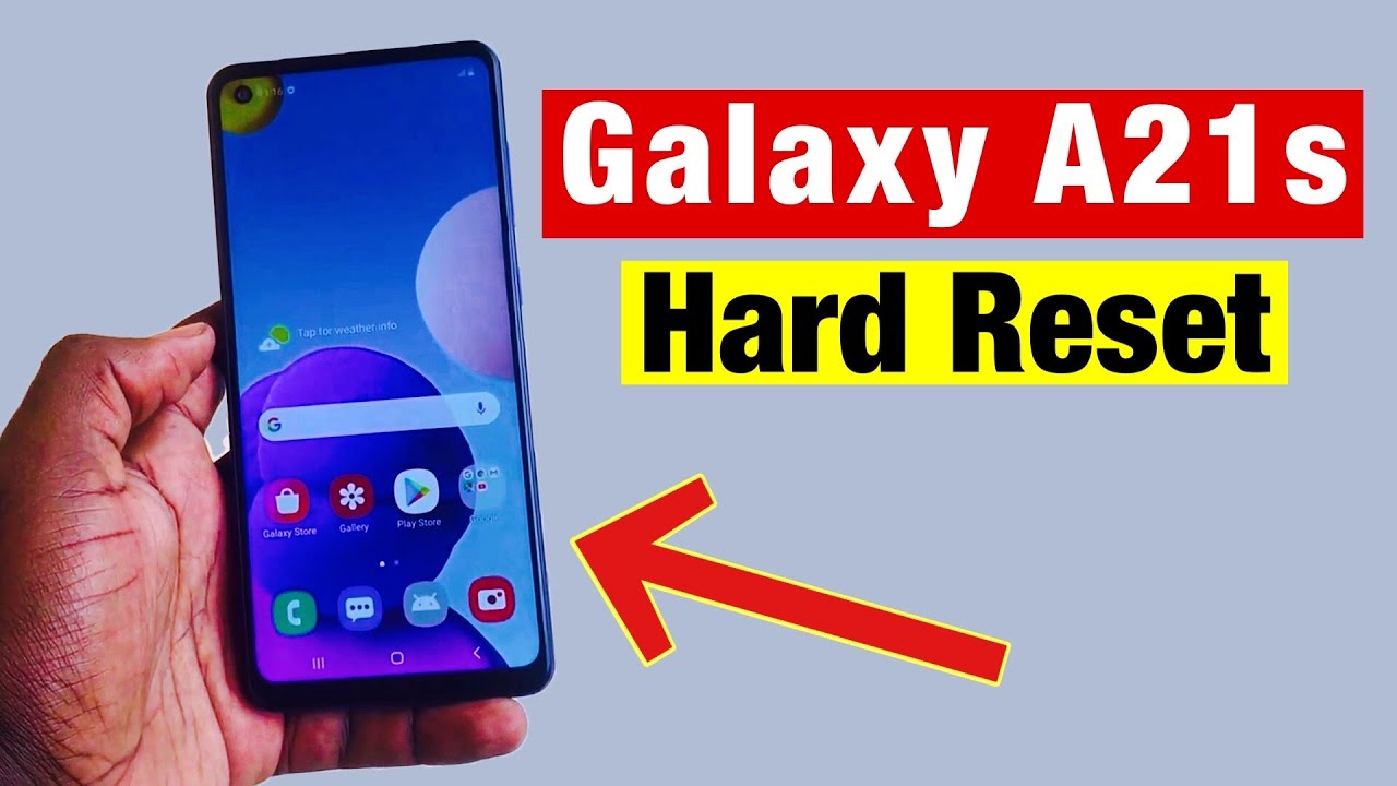 Galaxy A21s (SM-A217) Hard Reset, Remove forgotten Password A21s SM ...