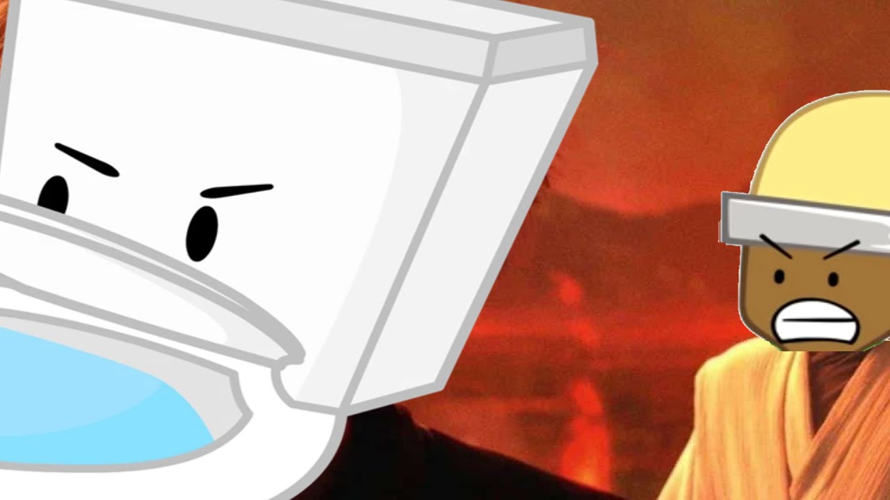 Obi-Wan Confronts Anakin, Except It's Paintbrush and Toilet from ...