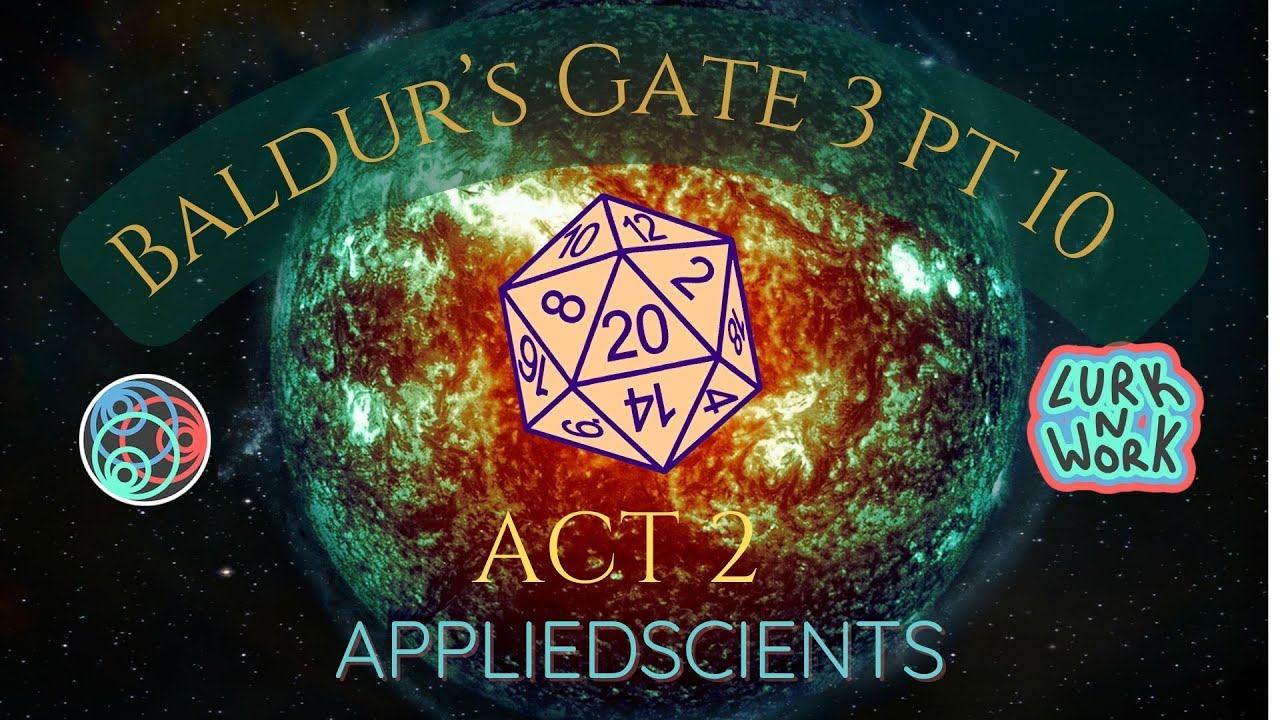 🔴Trying to kill an unkillable jerkface! BG3 pt 10 | #1 Second Screen ...