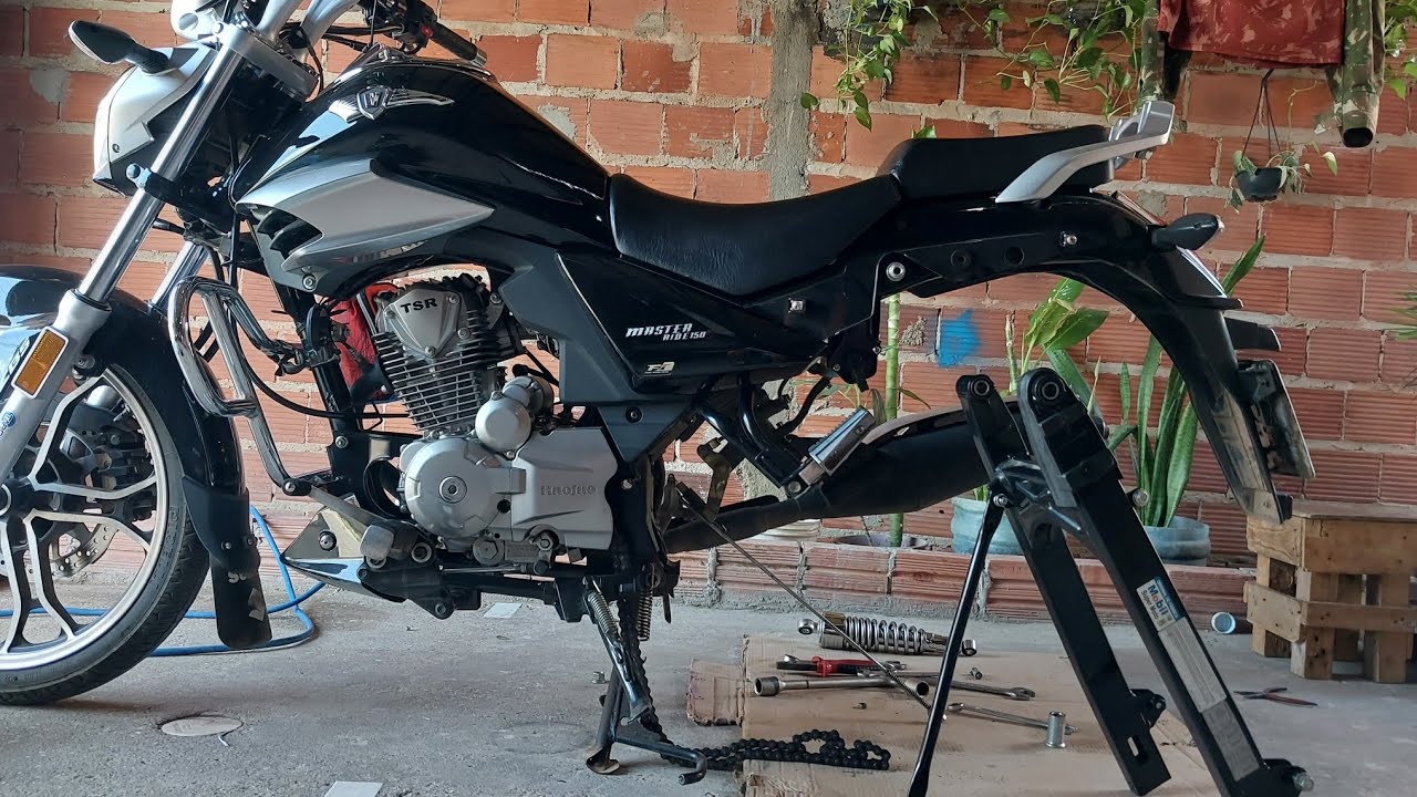 Revisão detalhada master rider 150. (parte 1) - YouTube