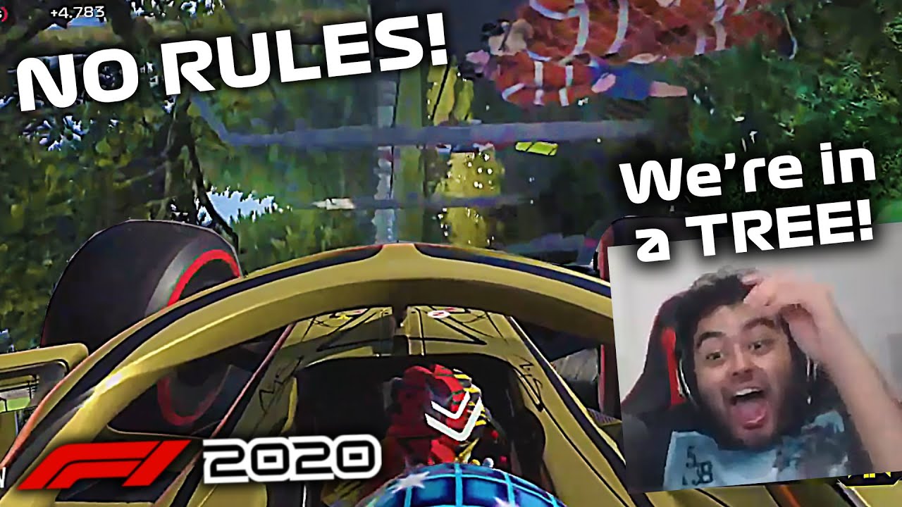 NO RULES RACING ON F1 2020 WITH A FULL GRID ONLINE! - YouTube