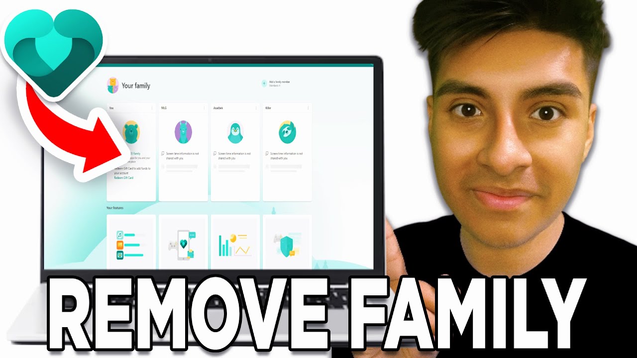 How To Remove Family Member In Microsoft! - Tutorial - YouTube