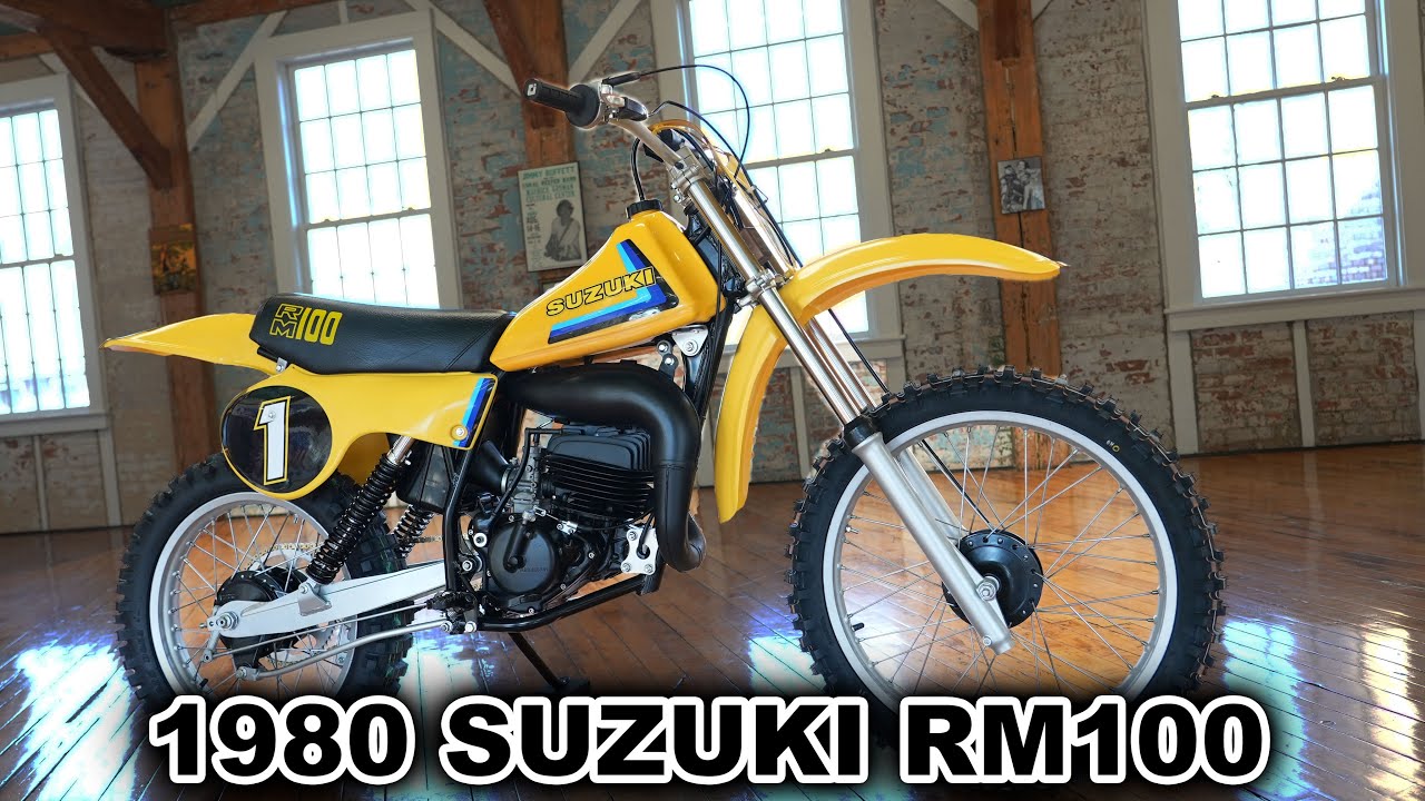 1979 SUZUKI RM100 SHOWROOM NEW FULL RESTORATION - YouTube