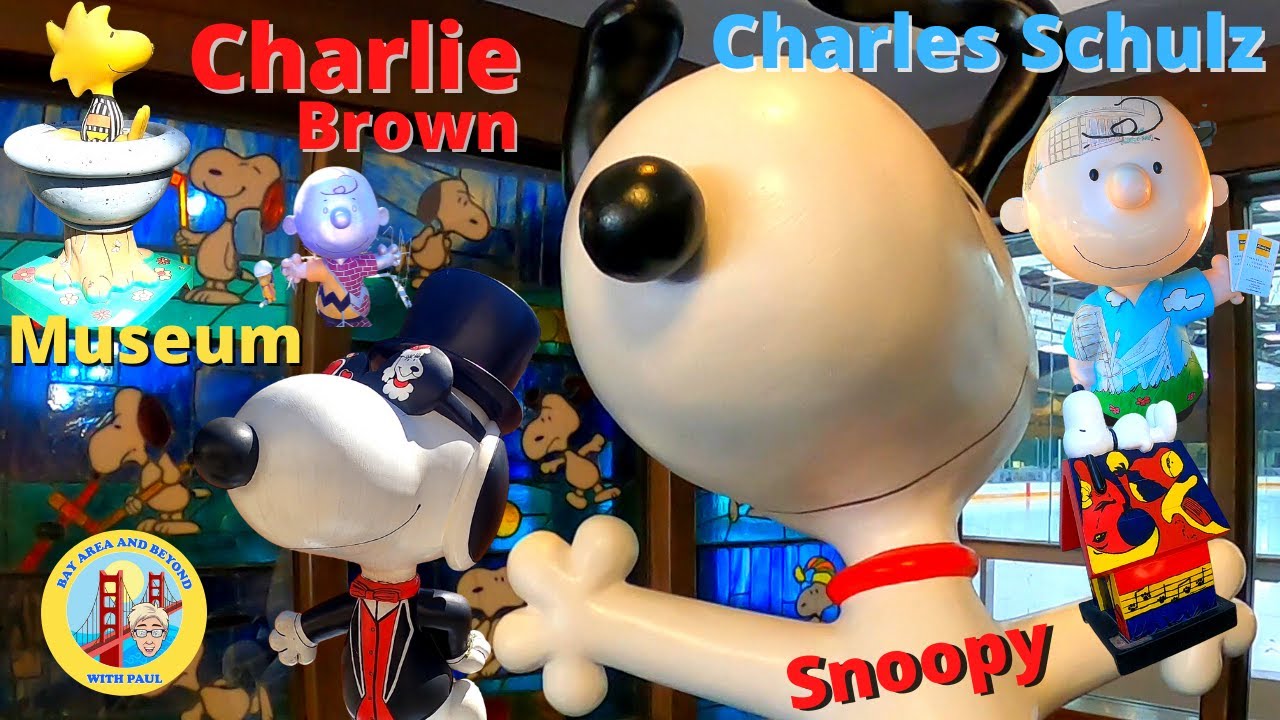Peanuts/Snoopy Charles Schulz museum in Santa Rosa, California - YouTube