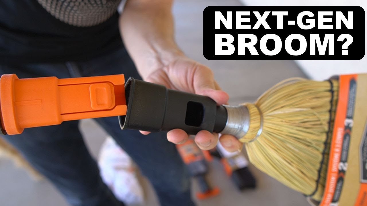 Broom of the Future? Swopt Cleaning System Review - YouTube
