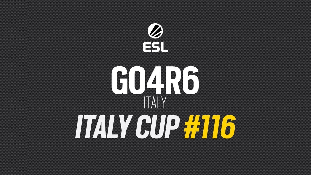 Go4 Rainbow Six Siege - Finali PS4 Italy Cup #116 - YouTube