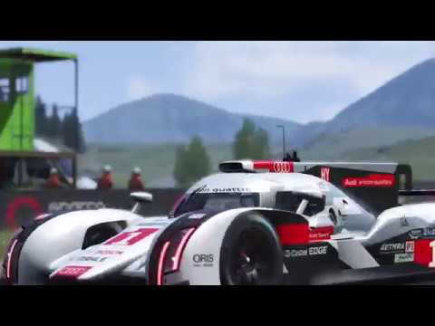 Assetto Corsa - 2014 Audi R18 Hotlap At highlands Thrustmaster T80 ...