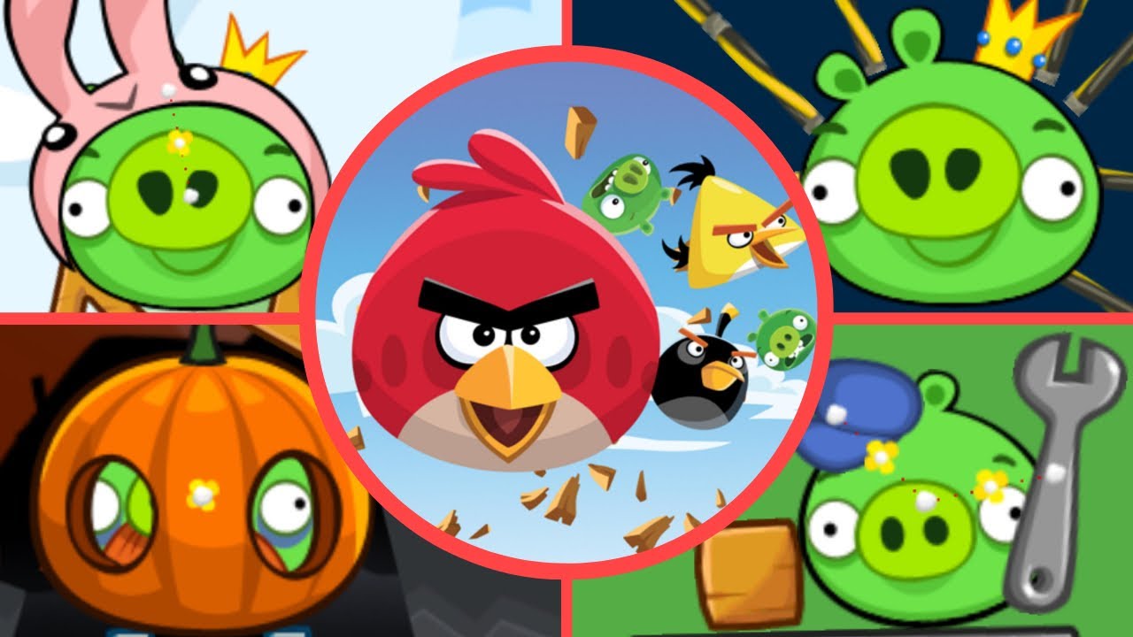 Angry Birds The Texture Ening (Versão 1.4.0) - All Bosses (Luta dos ...