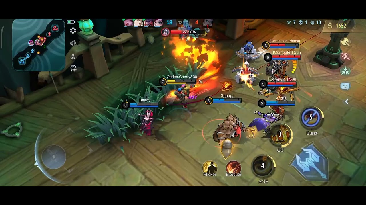Playing mobile legend Brawl with (ai) - YouTube