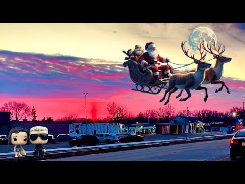 December (2024) Evening Drive from Kouts, Indiana to Portage Indiana ...