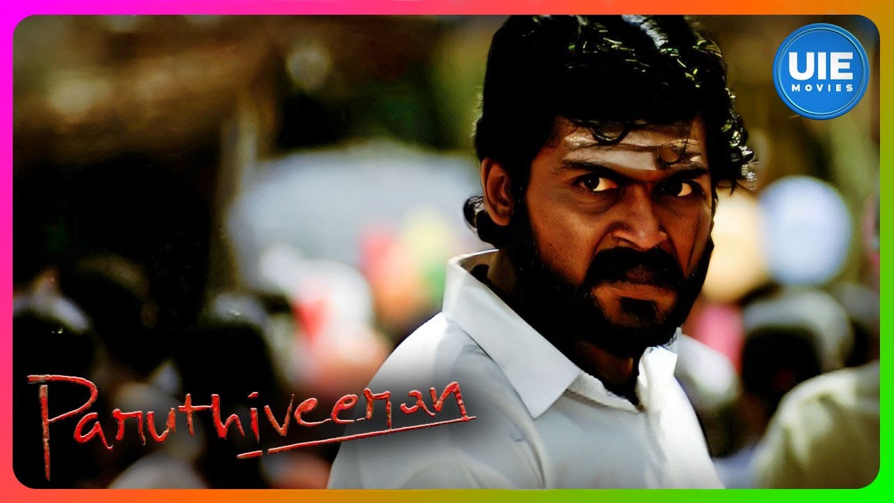 Paruthiveeran Movie Scenes | What is the reason for the police taking ...
