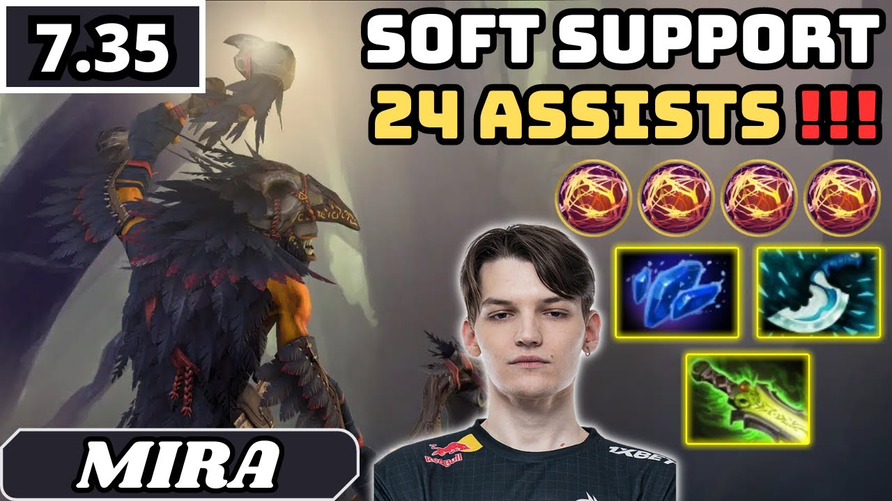7.35 - Mira Shadow Shaman Soft Support Gameplay - Dota 2 Full Match ...