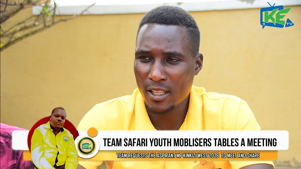 20 Youth Team Mobilizes Support for Kinkizi West Aspirant Safari Christopher Ahead of 2026 ...