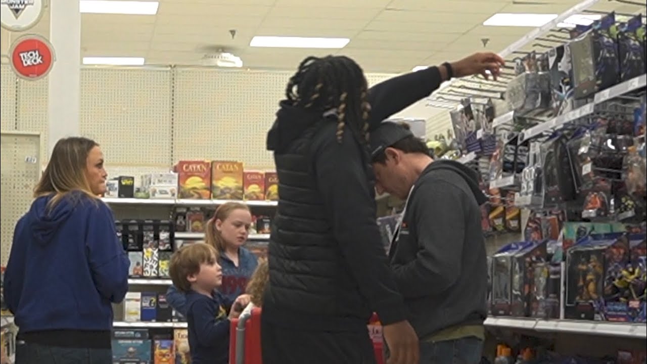 Reaching Over People Prank! - YouTube