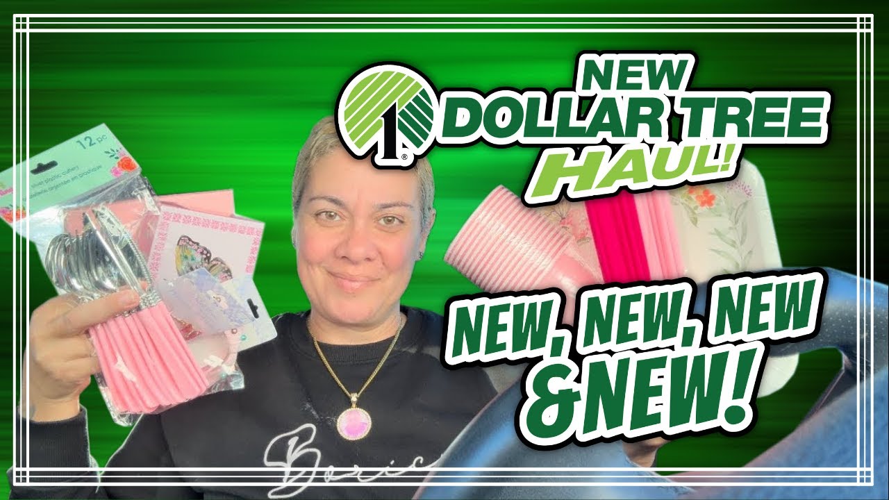 NEW***NEW***Girlie Pink DOLLAR TREE HAUL *** TAKING MY DAUGHTER ON A ...
