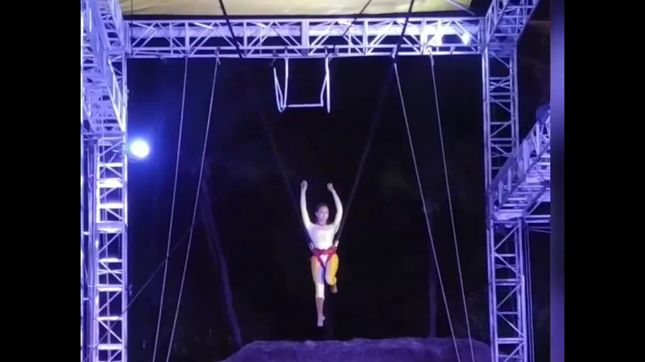 Michelle Milan - Acro Bungee - YouTube