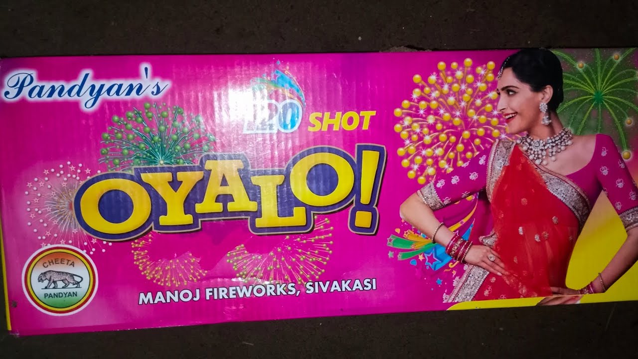 sivakasi pattasu 120 sky shot pandiyan brand in diwali 2024 #fireworks ...