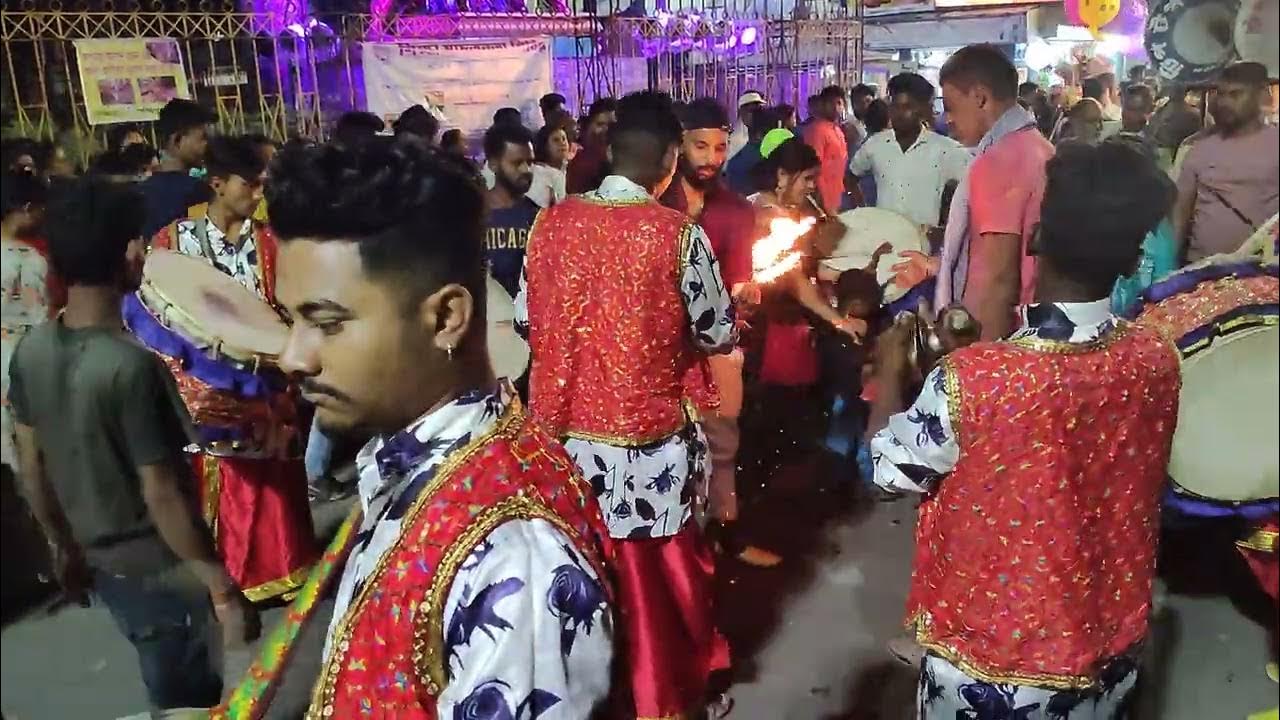Kolkata Dhol Tasha Party|Santipur Dol Utsav Dhol Tasha Party|Kolkata Dhol Tasa| - YouTube