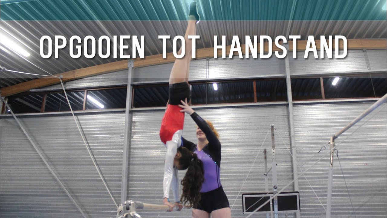 Opgooien tot handstand op brug TIPS en OEFENINGEN | Typisch Turnen ...