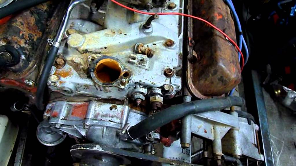 Holden 253 V8 Toy - Fix T'stat Housing and Good Test Run - YouTube