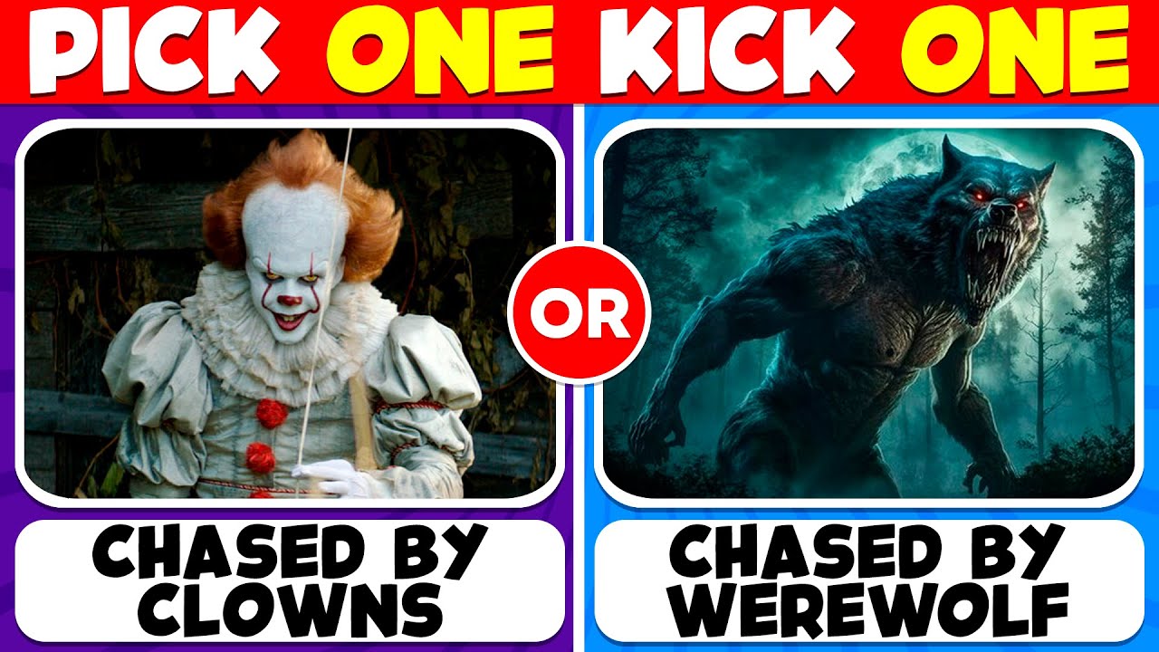 Pick One Kick One 🎃 Halloween Edition 👻 - YouTube