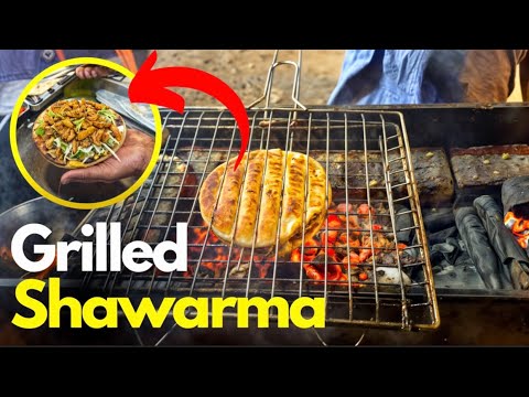 Grilled Shawarma - Unique Style Shawarma - Shawarma Street Food ...
