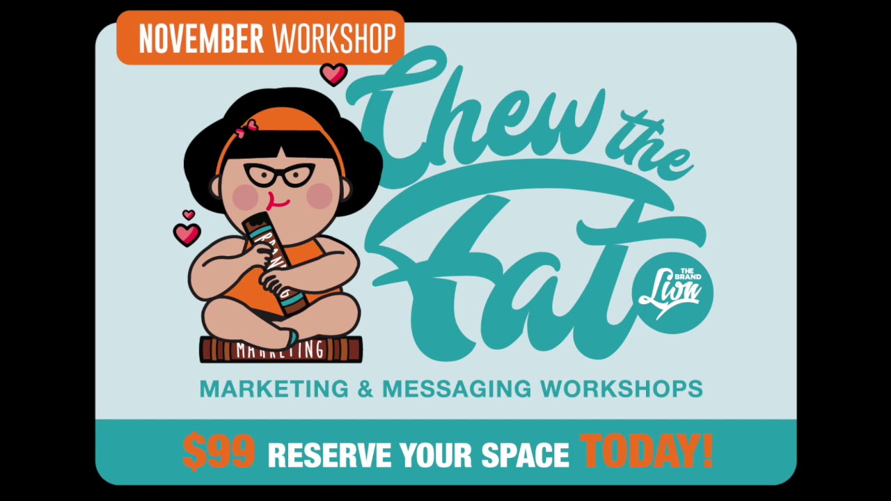 Chew the Fat Workshop Ad - YouTube