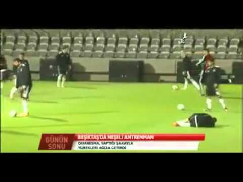 Quaresma'dan şaka oldugunu sakatlanmis Eğitim :D