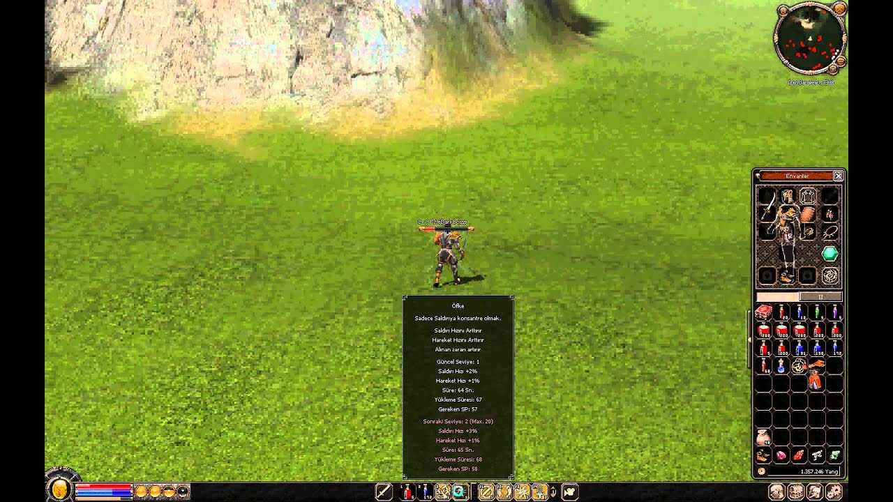 Metin2 TR #TheDarkBosss Bera Kesimi 9 Lv - YouTube