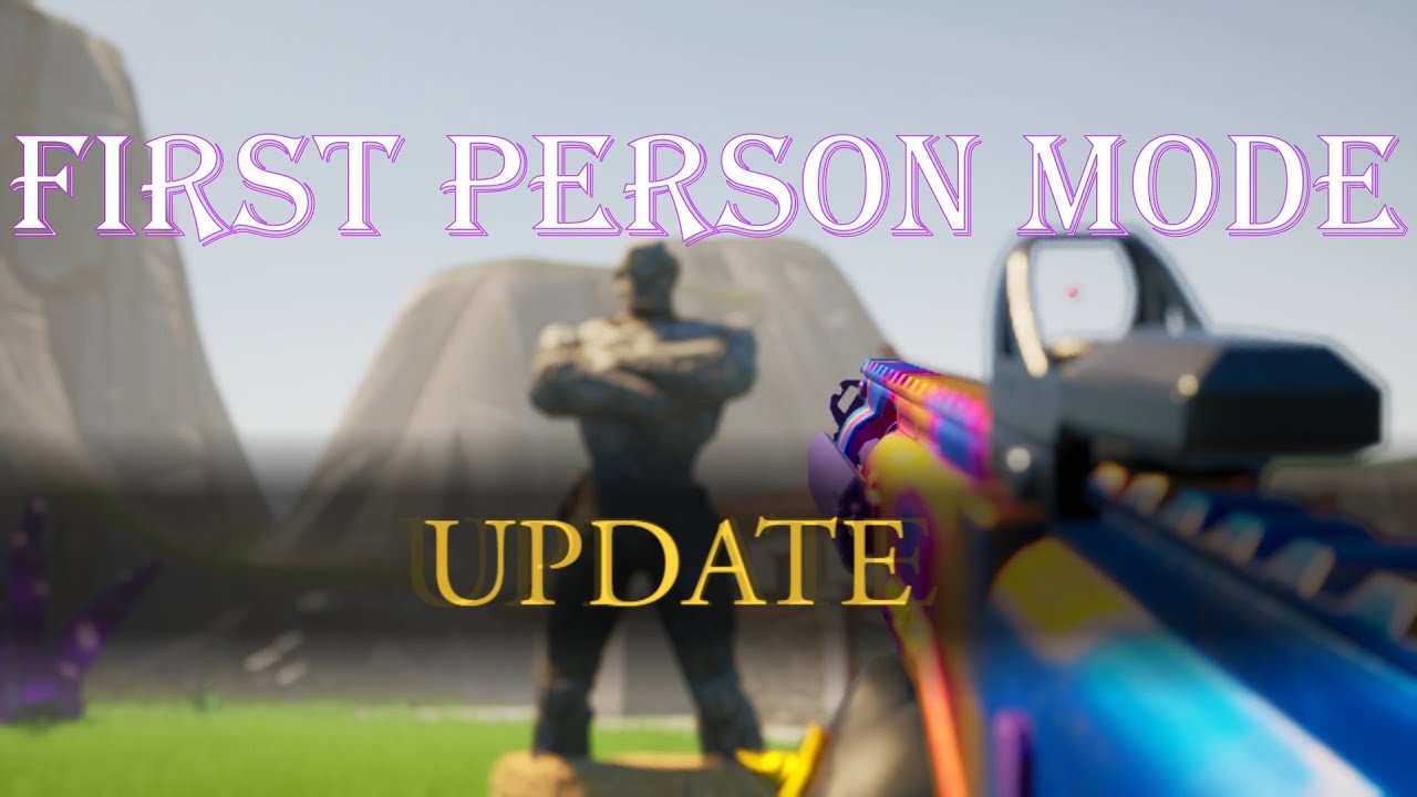 [Fortnite] First Person Mode *UPDATE* - YouTube