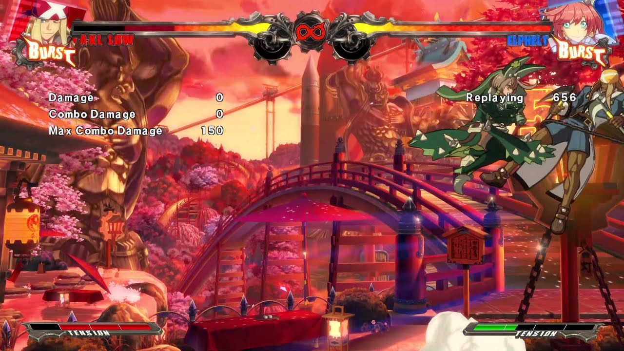 GGXRD:Elphelt Easy Unblockable loop on Axl - YouTube