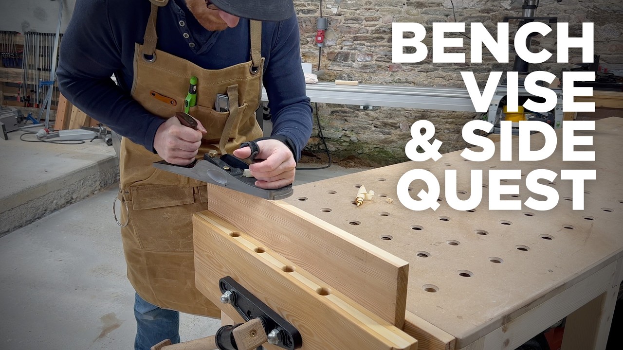 Bench vise and side quest - YouTube