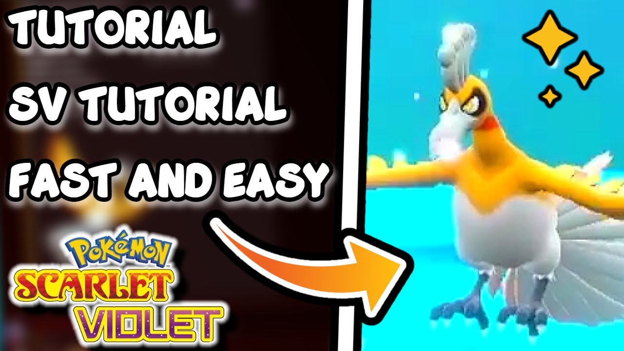 POKEMON SCARLET & VIOLET SYSBOT TUTORIAL | FAST & EASY! - YouTube