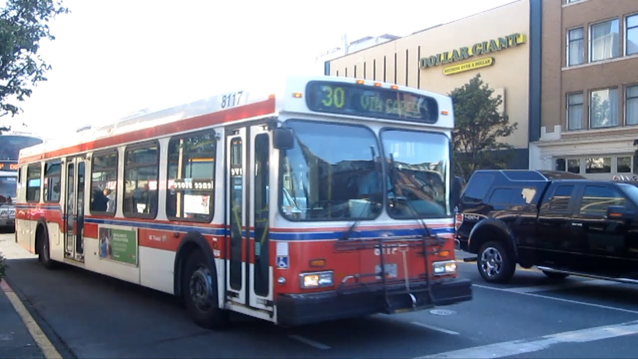 BC Transit 1996 New Flyer D40LF - 8117 - YouTube