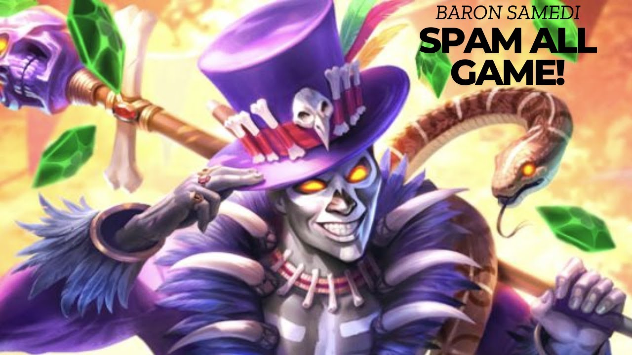 Baron Samedi the ability spammer - Smite 2 Duel A-Z Series! - YouTube