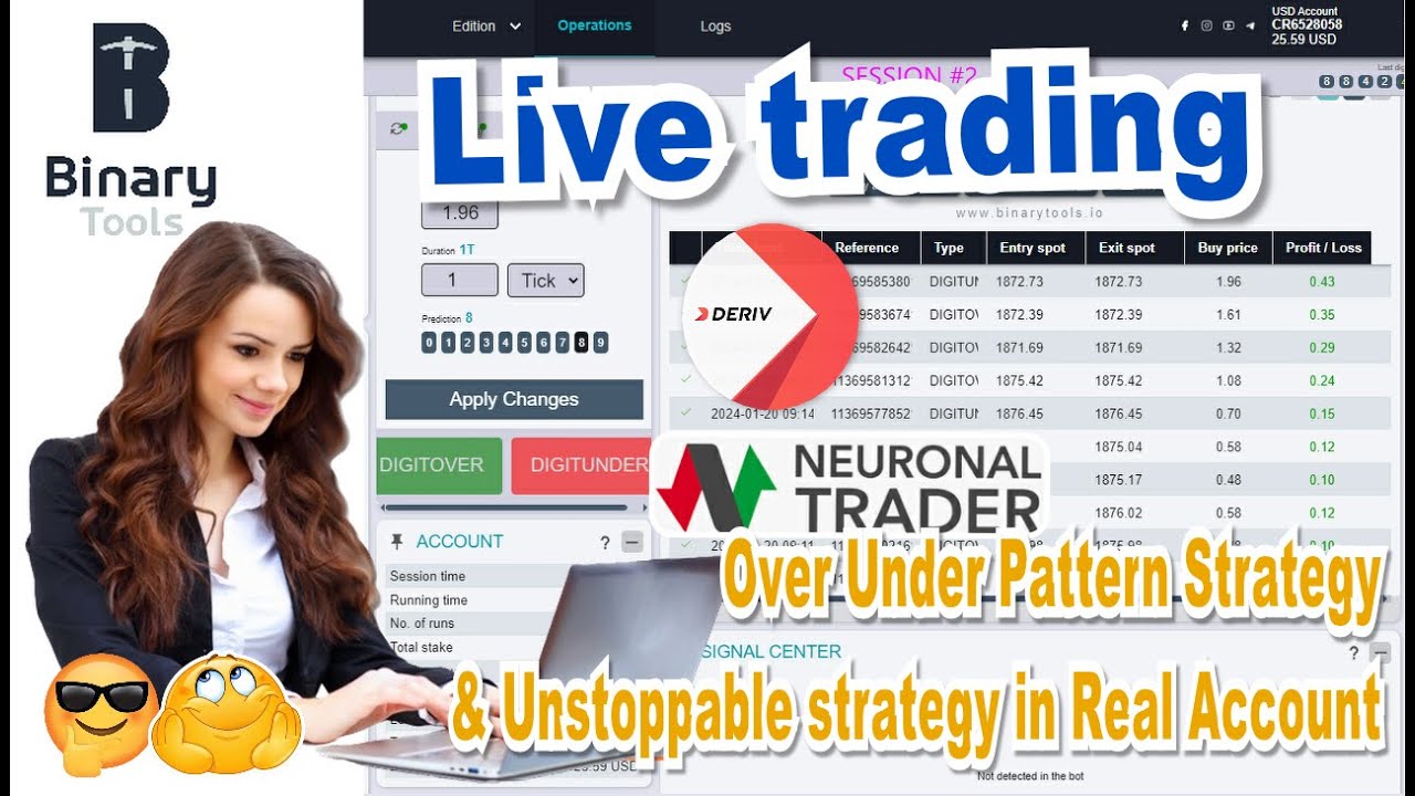 Live Sessions trading🚀🚀Using Over _Under Pattern strategy & Unstoppable ...