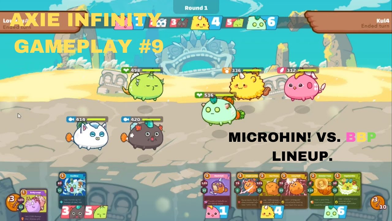 How to trick an BBP Lineup! Axie Infinity: ( Chopsuey ) Gameplay #9 ...