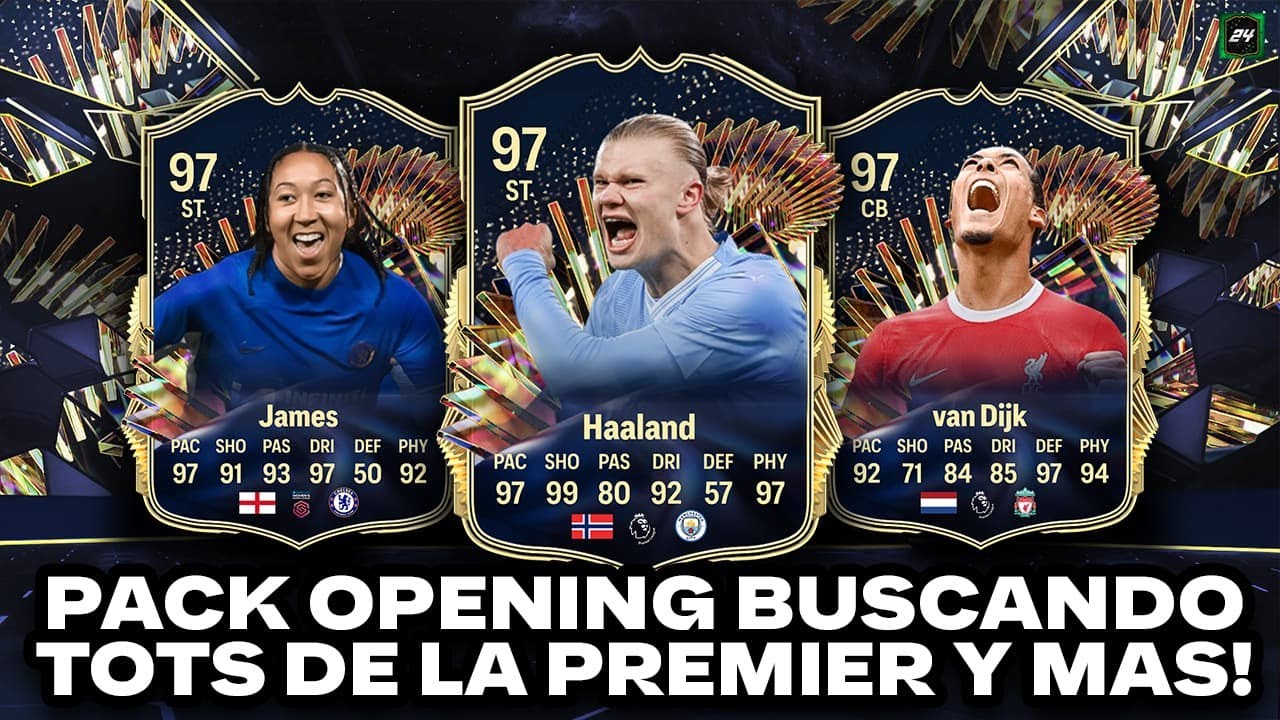 BUSCAMOS LOS NUEVOS TOTS DE LA PREMIER EN PACK OPENER 24! - YouTube