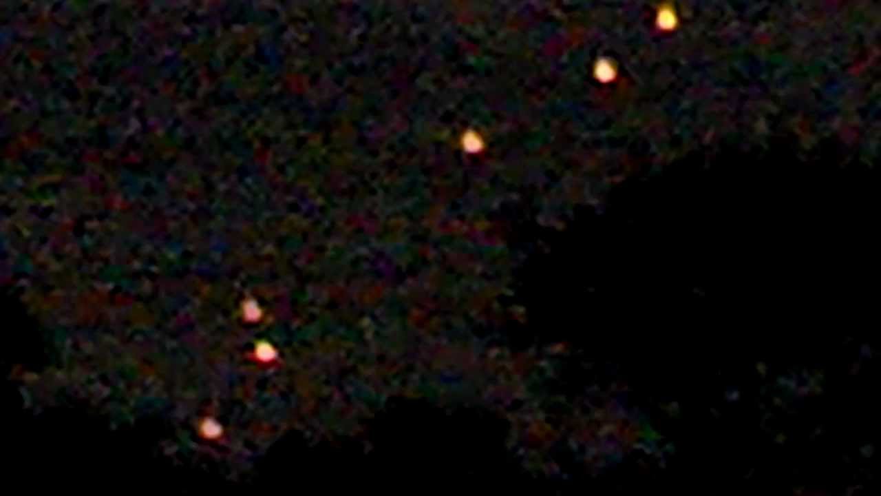 Strange lights in the sky over Miami 11/1/12 - YouTube