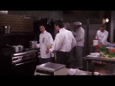 Friends /Joey as a waiter - YouTube