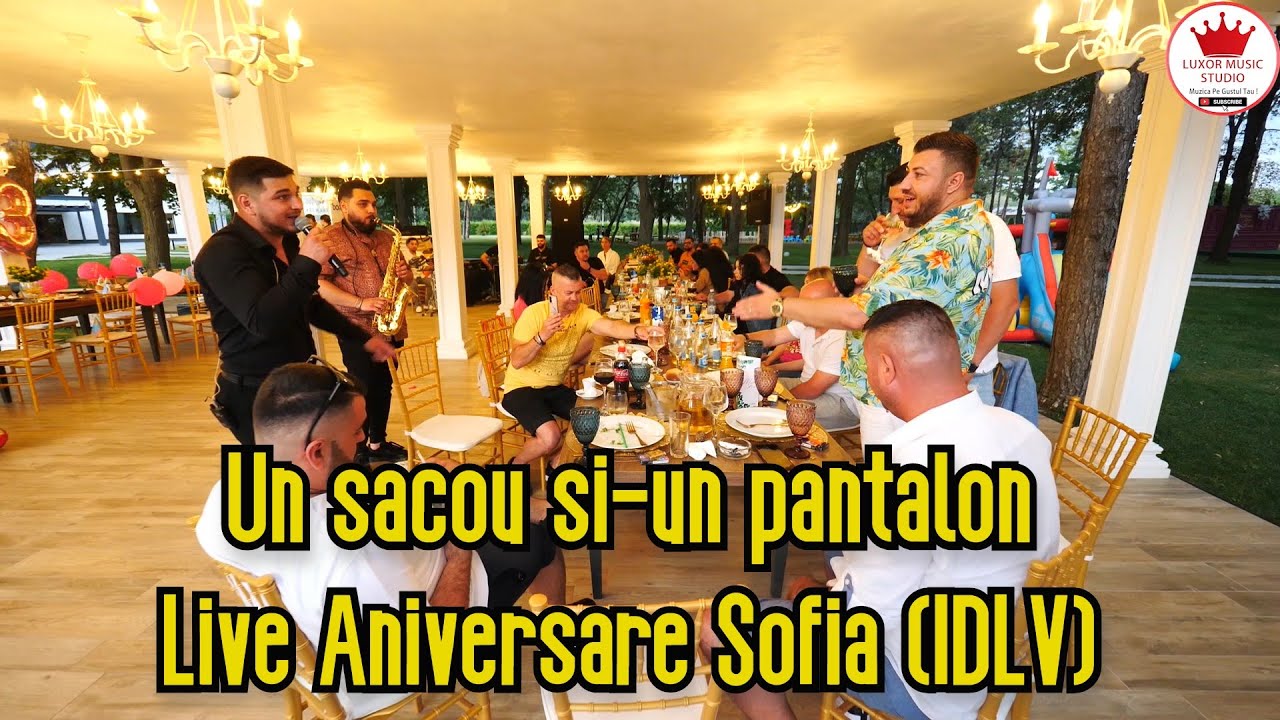 Silviu Ionut & Formatia Iulian de la Vrancea ️Un sacou si-un pantalon ️Live Aniversare Sofia ...