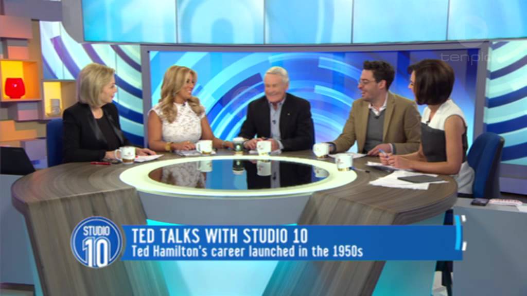 Ted Hamilton Talks With Studio 10 - YouTube
