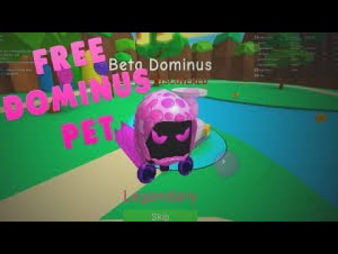 😱Bedava Dominus Pet! Bubble Gum Simulator - YouTube