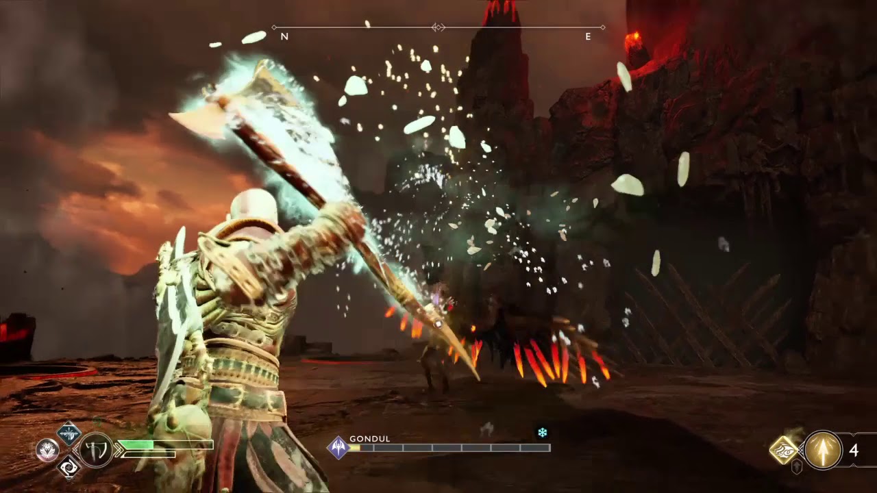 God of War: Valkyrie Gondul easy win - YouTube